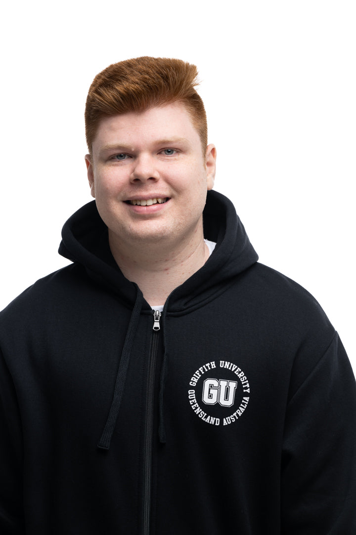 Griffith unisex zip hoodie 4 colours – The Uni Store - Griffith ...